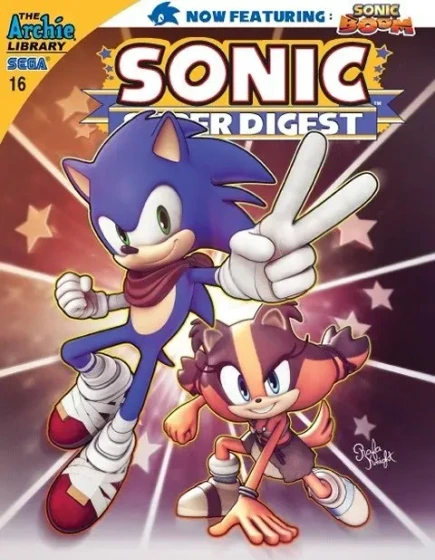 خرید و قیمت دانلود کمیک Sonic Super Digest Vol. 13 – 16 | ترب