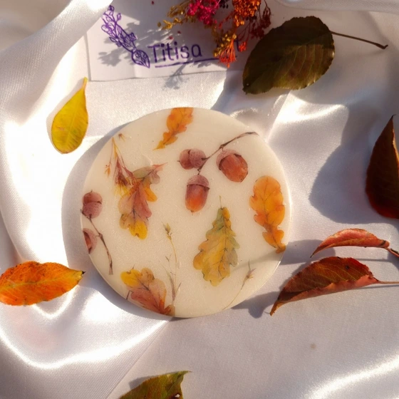 خرید و قیمت زیرلیوانی طرح بلوط و پاییزی | ترب