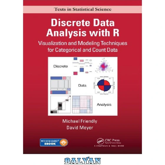 خرید و قیمت دانلود کتاب Discrete Data Analysis With R Visualization