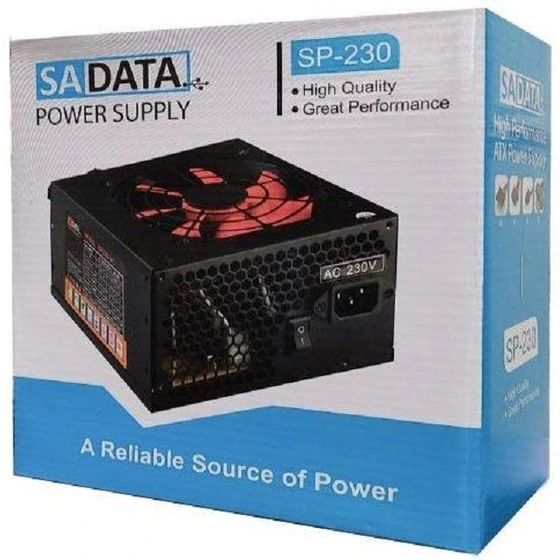 خرید و قیمت منبع تغذیه کامپیوتر مدل Power SADATA SP-230W | ترب