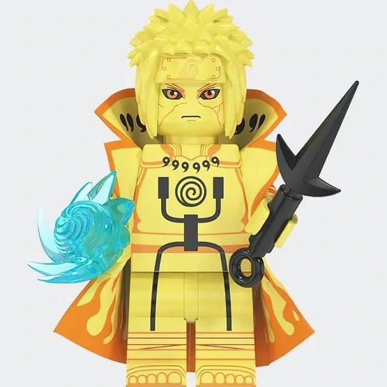 خرید و قیمت اکشن فیگور WM Blocks مدل انیمه Naruto شخصیت Minato کد ...