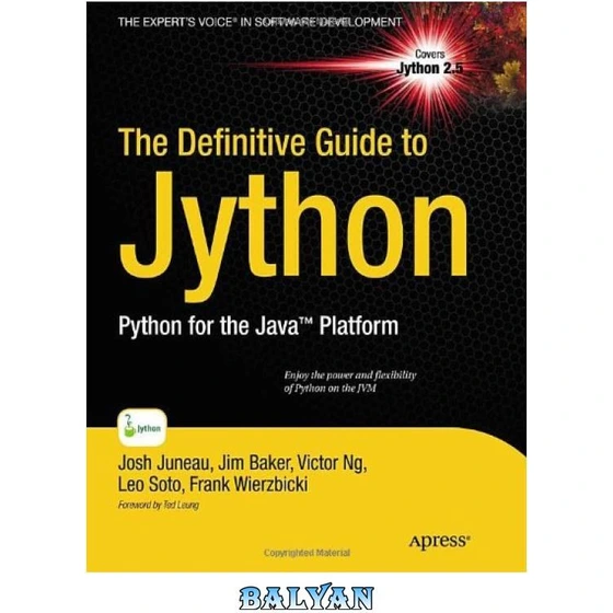 خرید و قیمت دانلود کتاب The Definitive Guide to Jython: Python for the ...