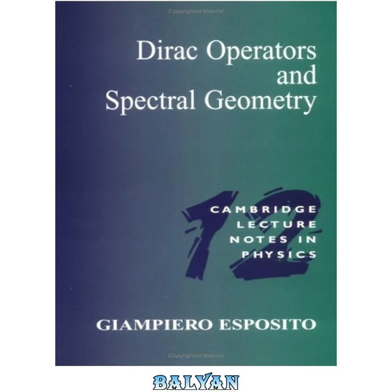 خرید و قیمت دانلود کتاب Dirac operators and spectral geometry | ترب