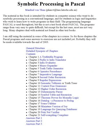خرید و قیمت دانلود کتاب Symbolic Processing in Pascal 2011 | ترب