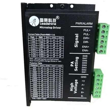 خرید و قیمت درایور استپر موتور برند لیدشاین (Leadshine) 8.2 آمپر دو فاز ...