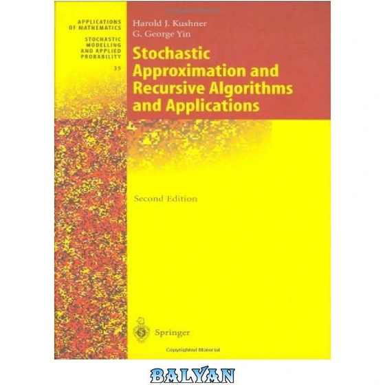 خرید و قیمت دانلود کتاب Stochastic Approximation And Recursive Algorithms And Applications ترب