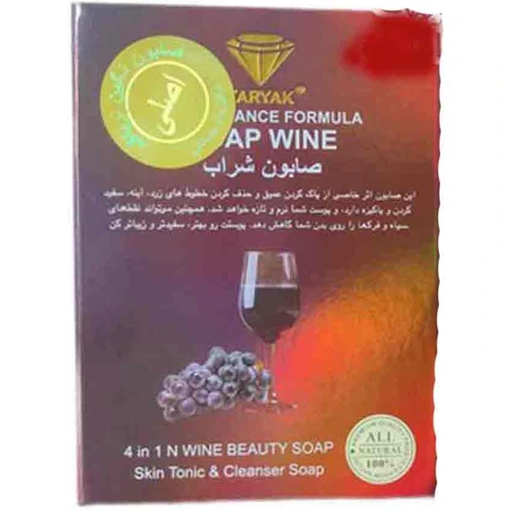 خرید و قیمت صابون شر ا ب TARYAK SOAP WINE مناسب برای جوانسازی پوست 120 ...