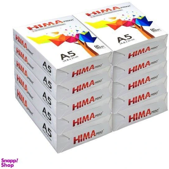 خرید و قیمت کاغذ A5 هیما کد H05 بسته 5000 عددی | ترب