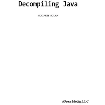 خرید و قیمت دانلود کتاب Decompiling Java 2004 | ترب