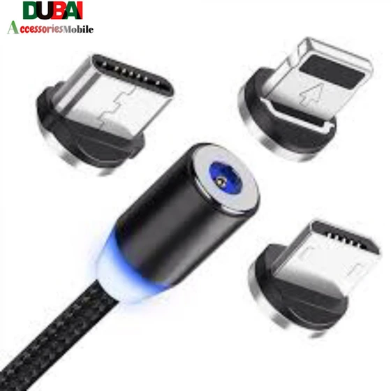 خرید و قیمت کابل شارژ ۳ کاره XHANZ ا Cable Charging Magnetic XHANZ HD-CX300 | ترب