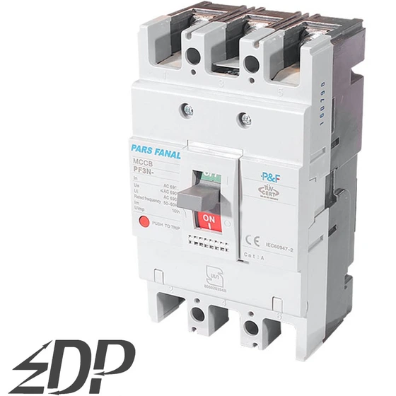 خرید و قیمت کلید اتوماتیک کمپکت فیکس 125 آمپر پارس فانال مدل PF3N-250 | ترب