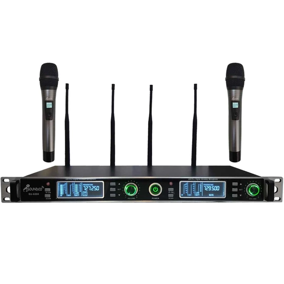 خرید و قیمت میکروفن بی سیم Soundco SU-6200H | ترب