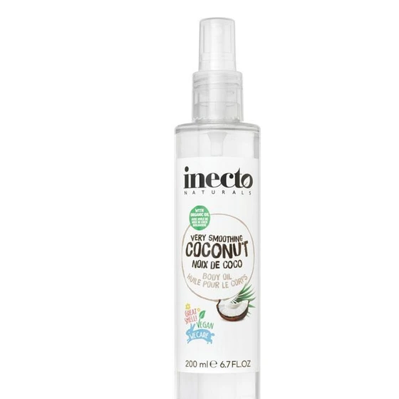 خرید و قیمت روغن بدن و ماساژ نارگیل اینکتو حجم 200 میل Inecto Naturals ...