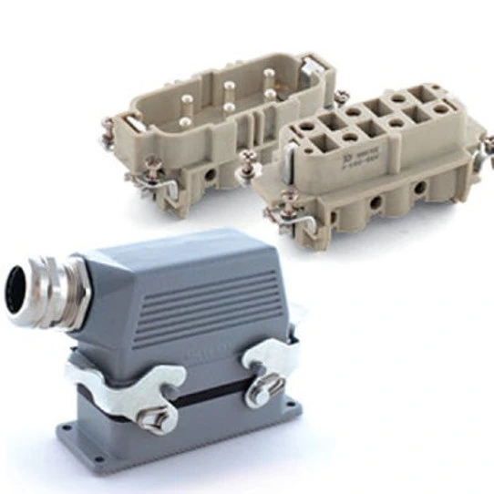 خرید و قیمت سوکت فرمان 6 پین 35 آمپر مدل HDC-HSB-006-1 | ترب