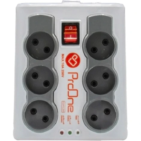 خرید و قیمت محافظ برق پرووان مدل PPS610 رنگ سفید | ترب