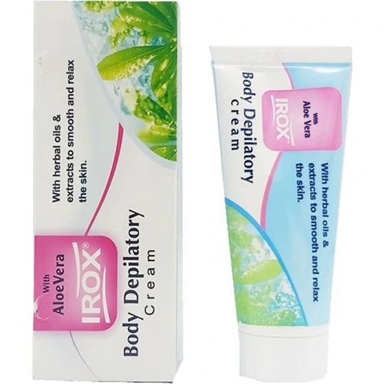 خرید و قیمت کرم موبر بدن ایروکس حاوی عصاره آلوئه ورا ۵۰ گرم ـ Irox Body ...