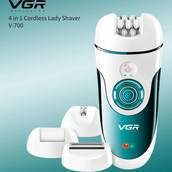 خرید و قیمت VGR V-700 Cordless Professional 4-in-1 Women Epilator & Shaver--اپیلاتور وی جی ار ...