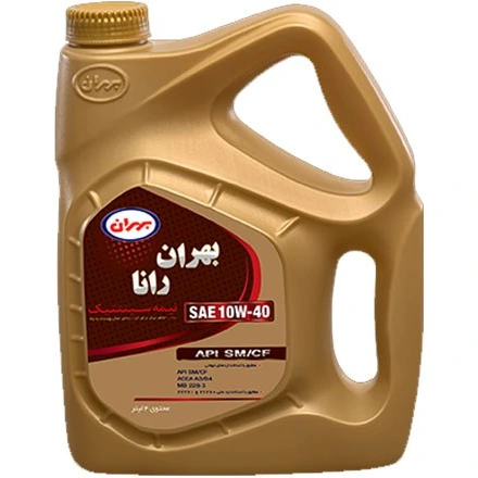 خرید و قیمت روغن موتور بهران رانا مدل 10W-40 SM چهار لیتری ا BEHRAN RANA 10W-40 SM 4lit | ترب