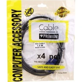 خرید و قیمت کابل VGA طول 1.5 متر X4NET | ترب