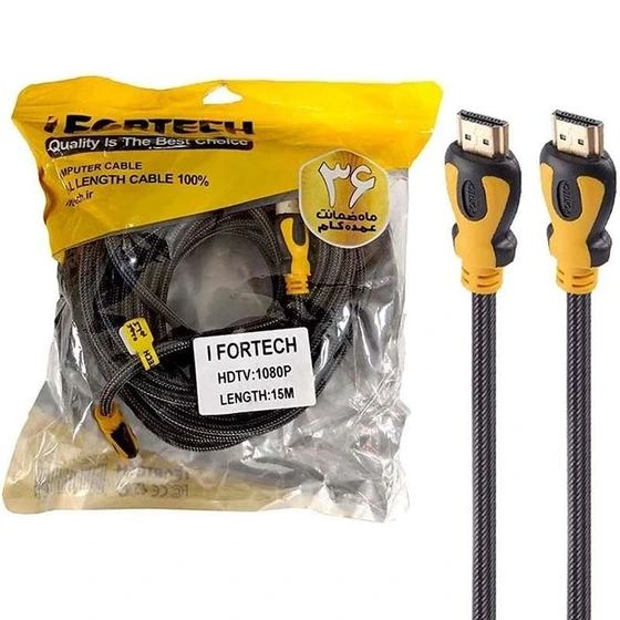 خرید و قیمت کابل 15 متری آیفورتک مدل Ifortech HDMI IF-15M | ترب