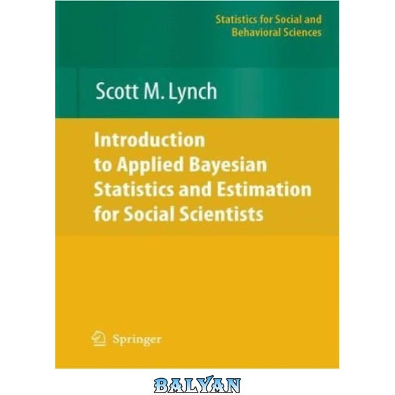 خرید و قیمت دانلود کتاب Introduction To Applied Bayesian Statistics And Estimation For Social