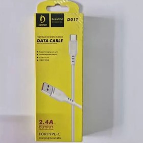 خرید و قیمت کابل شارژ تایپ سی برند دنمن DENMEN D01T | ترب