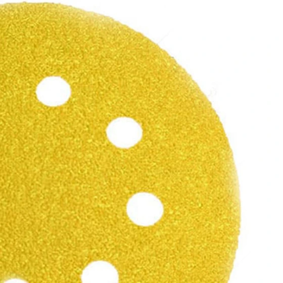 خرید و قیمت سنباده اوربیتال گرد پشت چسبدار 8 سوراخ قطر 125 CA پاس 180 | ترب