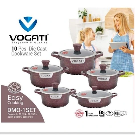 خرید و قیمت سرویس قابلمه 10 پارچ مدل vogati dmo | ترب