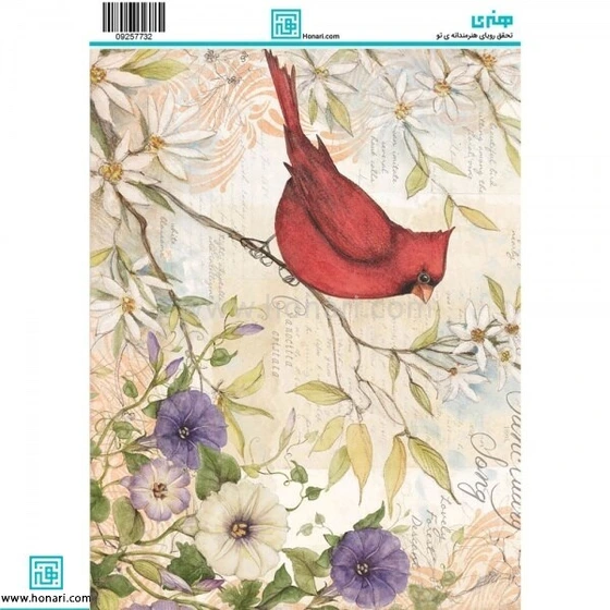 خرید و قیمت کاغذ دکوپاژ سایز A4 کد 7732 | ترب