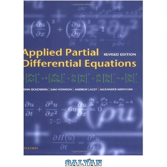 خرید و قیمت دانلود کتاب Applied Partial Differential Equations | ترب