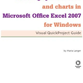 خرید و قیمت دانلود کتاب Visual QuickStart Guide Creating Spreadsheets and Charts in Microsoft ...