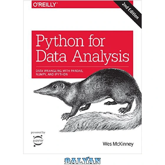 خرید و قیمت دانلود کتاب Python For Data Analysis Data Wrangling With Pandas Numpy And Ipython