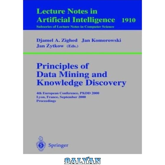 خرید و قیمت دانلود کتاب Principles Of Data Mining And Knowledge