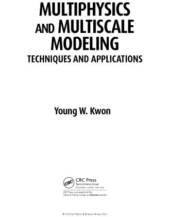 خرید و قیمت دانلود کتاب Multiphysics and Multiscale Modeling: Techniques and Applications 2015 | ترب