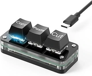 خرید و قیمت KASTWAVE Mini 3-Key Keyboard, Copy Keyboard, One Handed ...