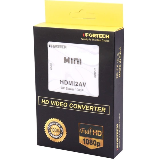 خرید و قیمت تبدیل HDMI TO AV آی فورتک IFORTECH | ترب