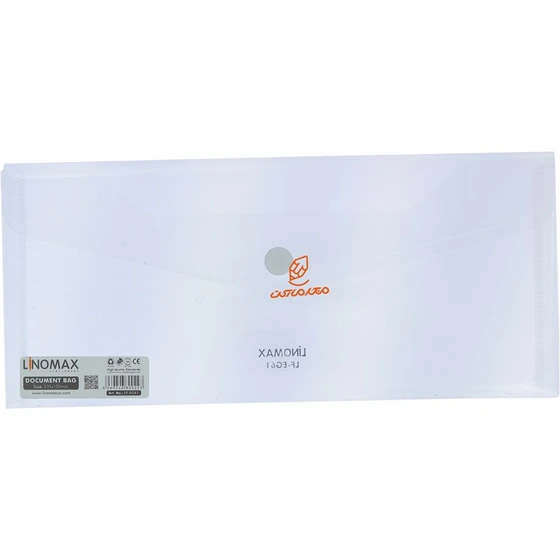خرید و قیمت پوشه دکمه دار شفاف ملخی (نامه) EG61 لینومکس LINOMAX | ترب