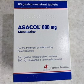 خرید و قیمت آساکول 800 -60عددی Asacol اساکل مزالازین | ترب