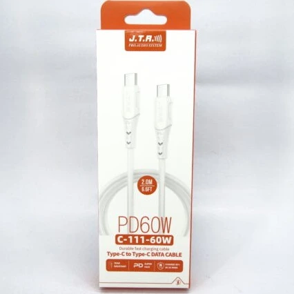خرید و قیمت کابل دو سر تایپ سی JTR مدل C-111-60W | ترب