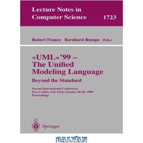 خرید و قیمت دانلود کتاب «UML»’99 — The Unified Modeling Language ...