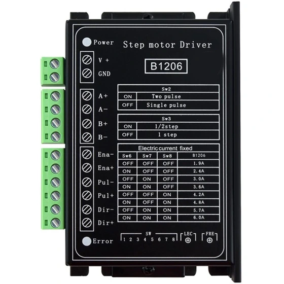 خرید و قیمت درایور استپ موتور دستگاه غلاف بردار مدل B1206 | ترب