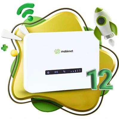 خرید و قیمت مودم مبین‌نت MN6200D طرح 12 ماهه 200 گیگابایت | ترب