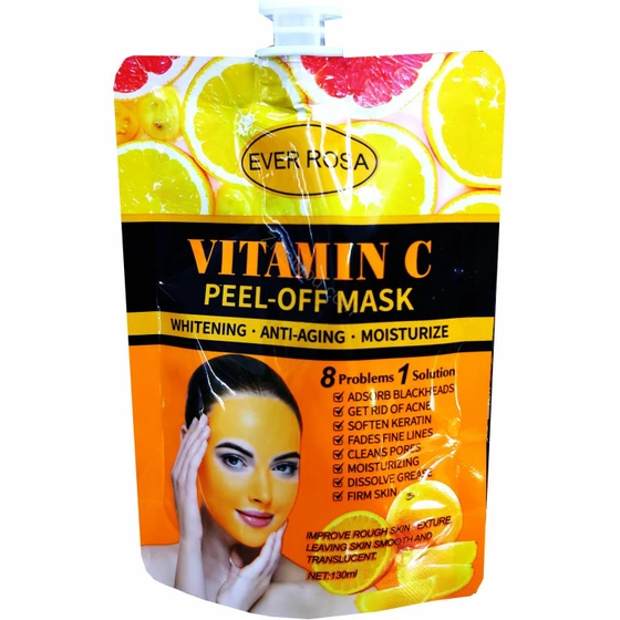 خرید و قیمت ماسک صورت پیل آف ویتامین سی VITAMIN C ساندیسی اور رزا EVER ...