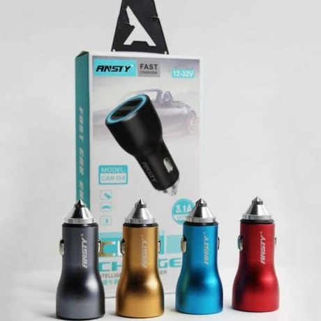 خرید و قیمت شارژر فندکی بدون کابل ANSTY مدل CAR-04 | ترب