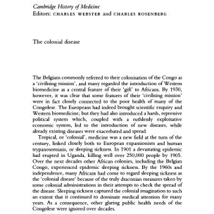 خرید و قیمت دانلود کتاب The Colonial Disease: A Social History of ...