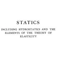خرید و قیمت دانلود کتاب Statics, including hydrostatics and the elements of the theory of ...