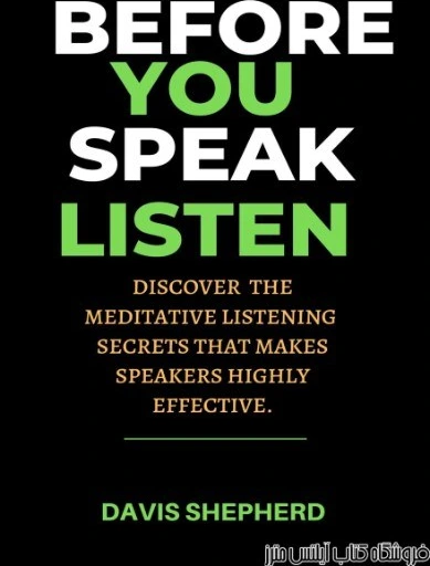 خرید و قیمت کتاب BEFORE YOU SPEAK LISTEN | ترب