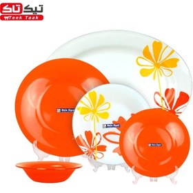 خرید و قیمت سرویس شیشه ای آذین اوپال 50 پارچه گرد مدل 231121 | ترب