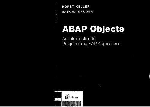 خرید و قیمت دانلود کتاب Abap Objects Introduction To Programming Sap