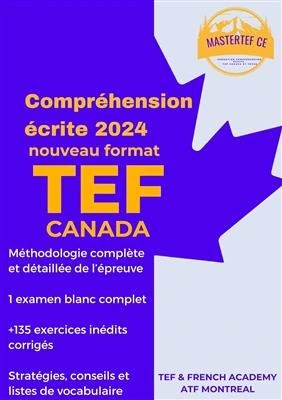 خرید و قیمت کتاب Réussir la compréhension écrite du TEF CANADA 2024 | ترب
